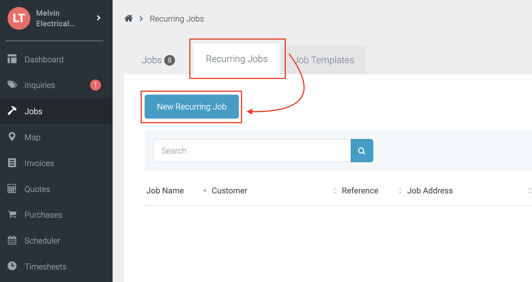 Recurring Jobs – Tradify Help Centre