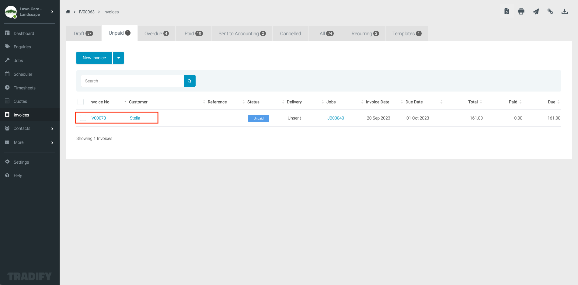 How To Delete an Invoice – Tradify Help Centre