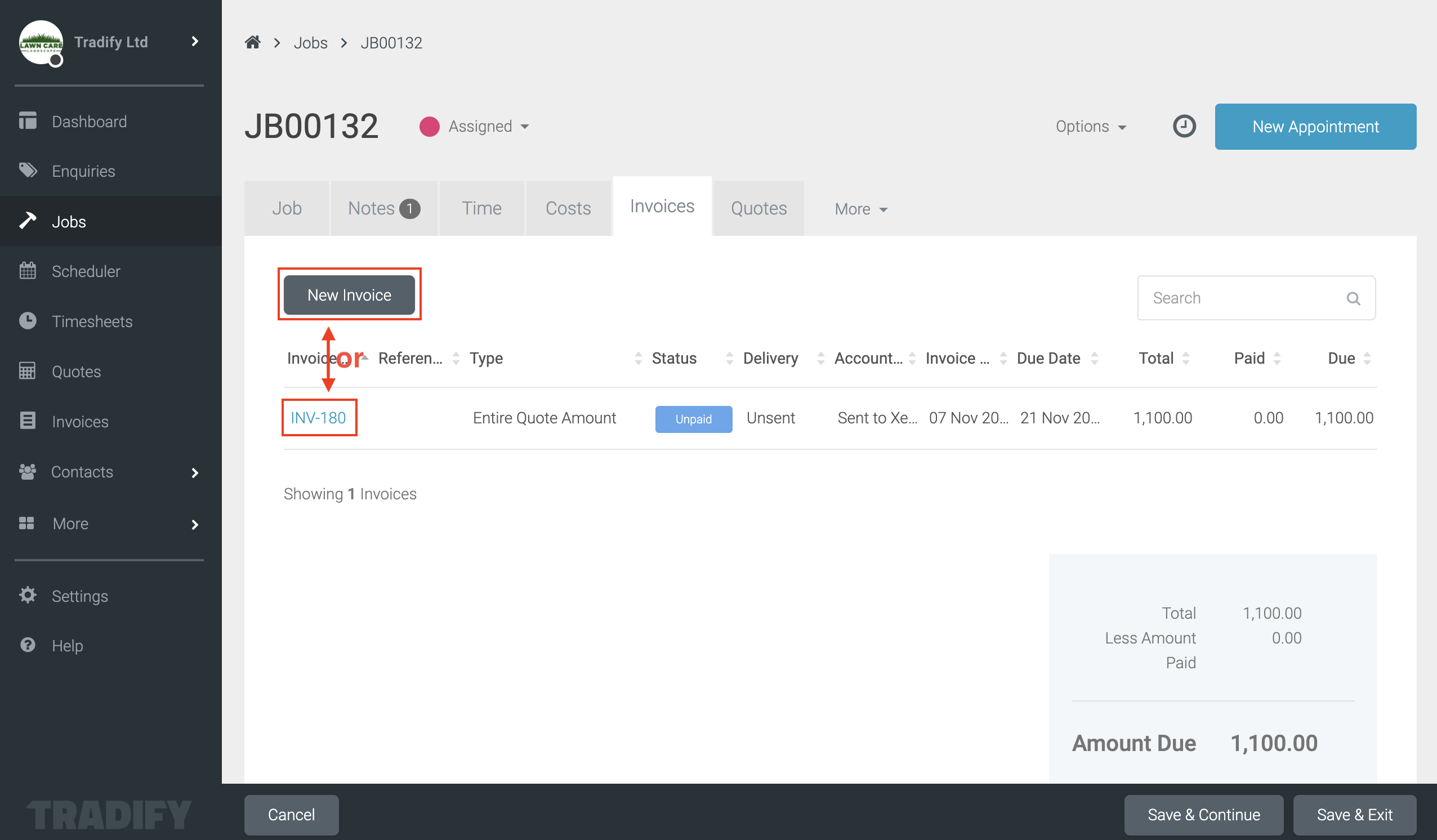 How To attach files from notes to an Invoice/Quote Email – Tradify Help ...