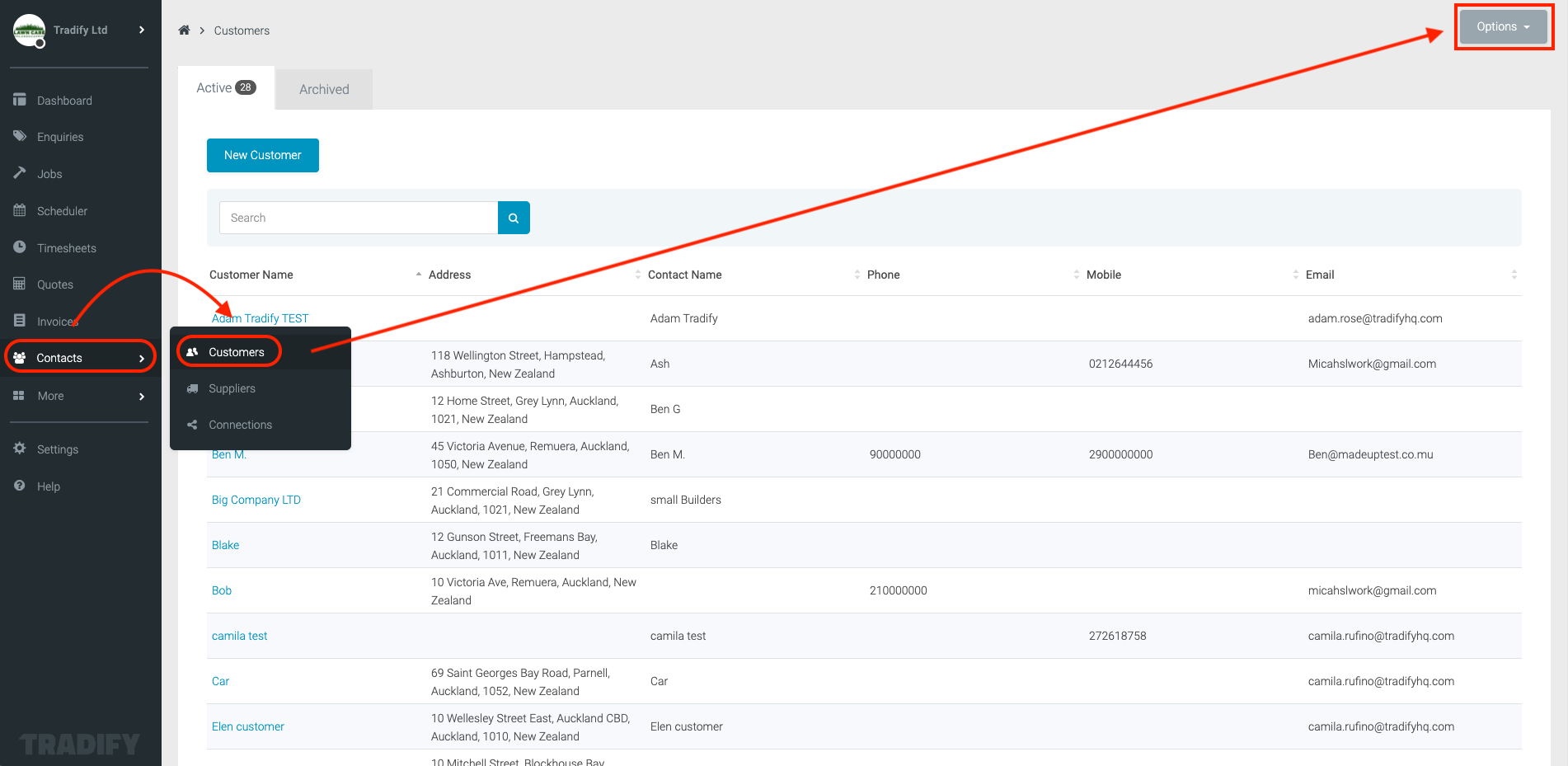 Update Customer Details in Bulk – Tradify Help Centre