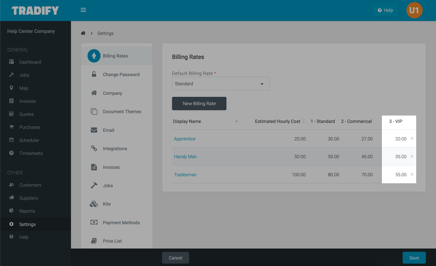 How do I Create Different Labour Charge Out Rates Per Customer ...