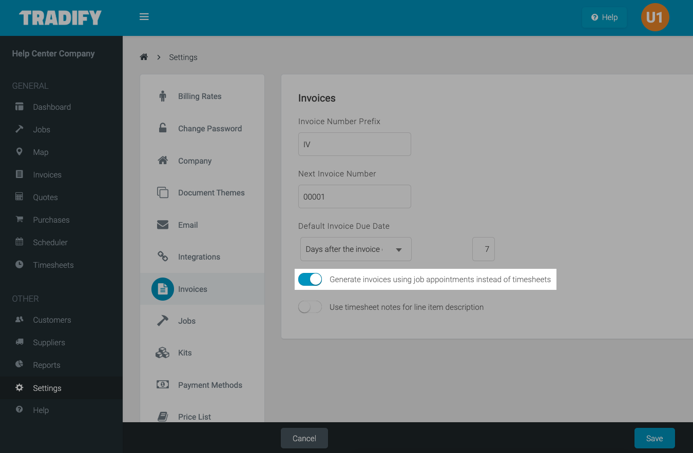 How To Create a Job Financial Report in Tradify – Tradify Help Centre